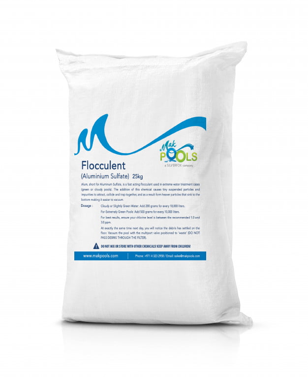 Flocculant Aluminum Sulphate 25kgs