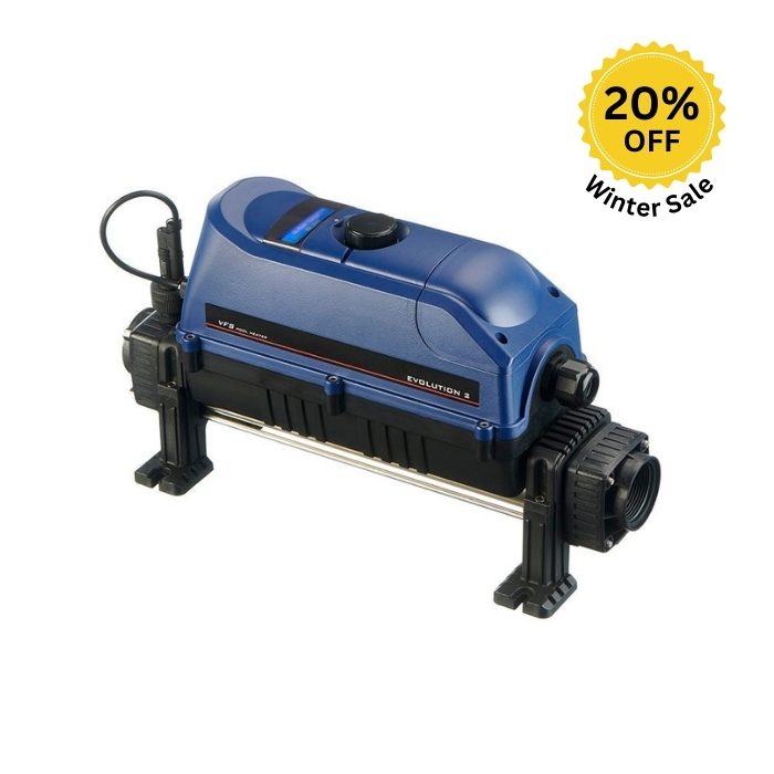 Fully Titanium Heater 6 kW Evolution 2 Series | E2-V-6 | Elecro