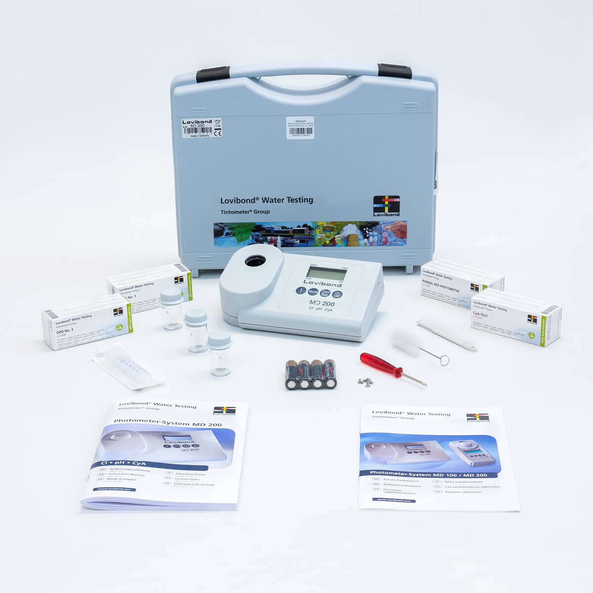 MD200 6-in-1 Digital - Water Testing Kit - PoolStore.ae
