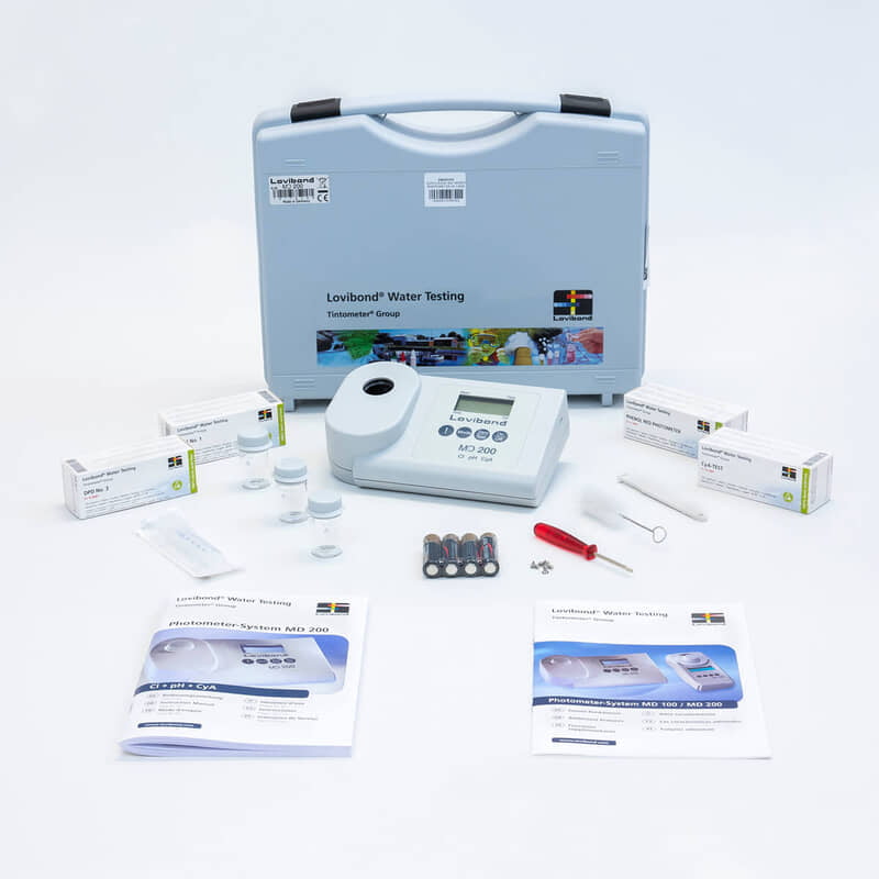 MD200 6-in-1 Digital - Water Testing Kit - PoolStore.ae