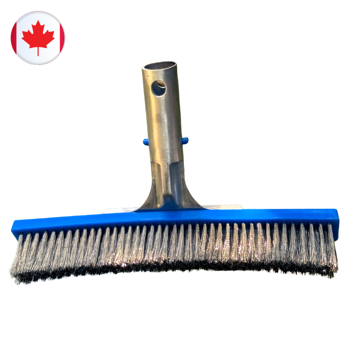 Algae Brush with Steel Bristles - Cleaning Brush - Poolstore.ae